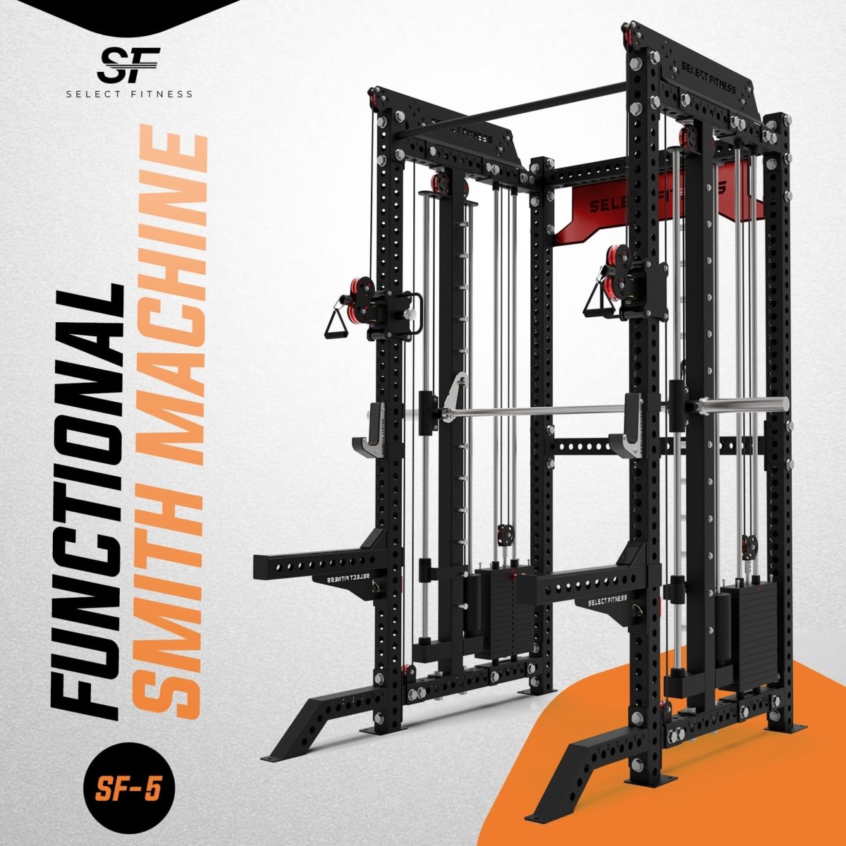 Select Fitness SF-5 Smith Functional Trainer | All-in-One Home Gym
